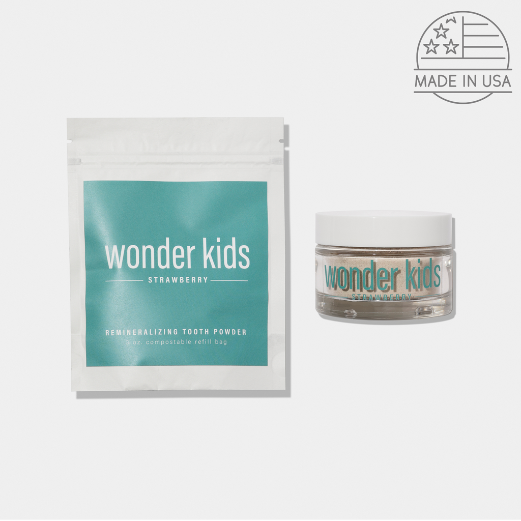 Kid's Tooth Powder - Pure Organic | Wonder Oral Wellness